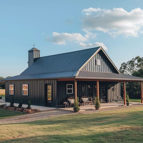 Red Iron Metal Buildings For Barndos - Barndominium.org